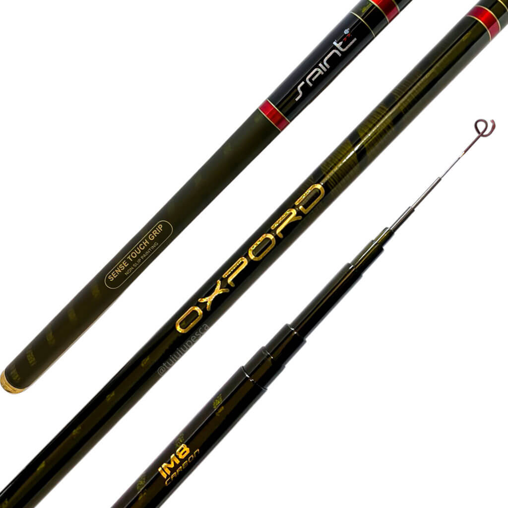 Vara Telescópica Saint Plus Oxpord Carbono Special (Vara de Carbono) 6 ...